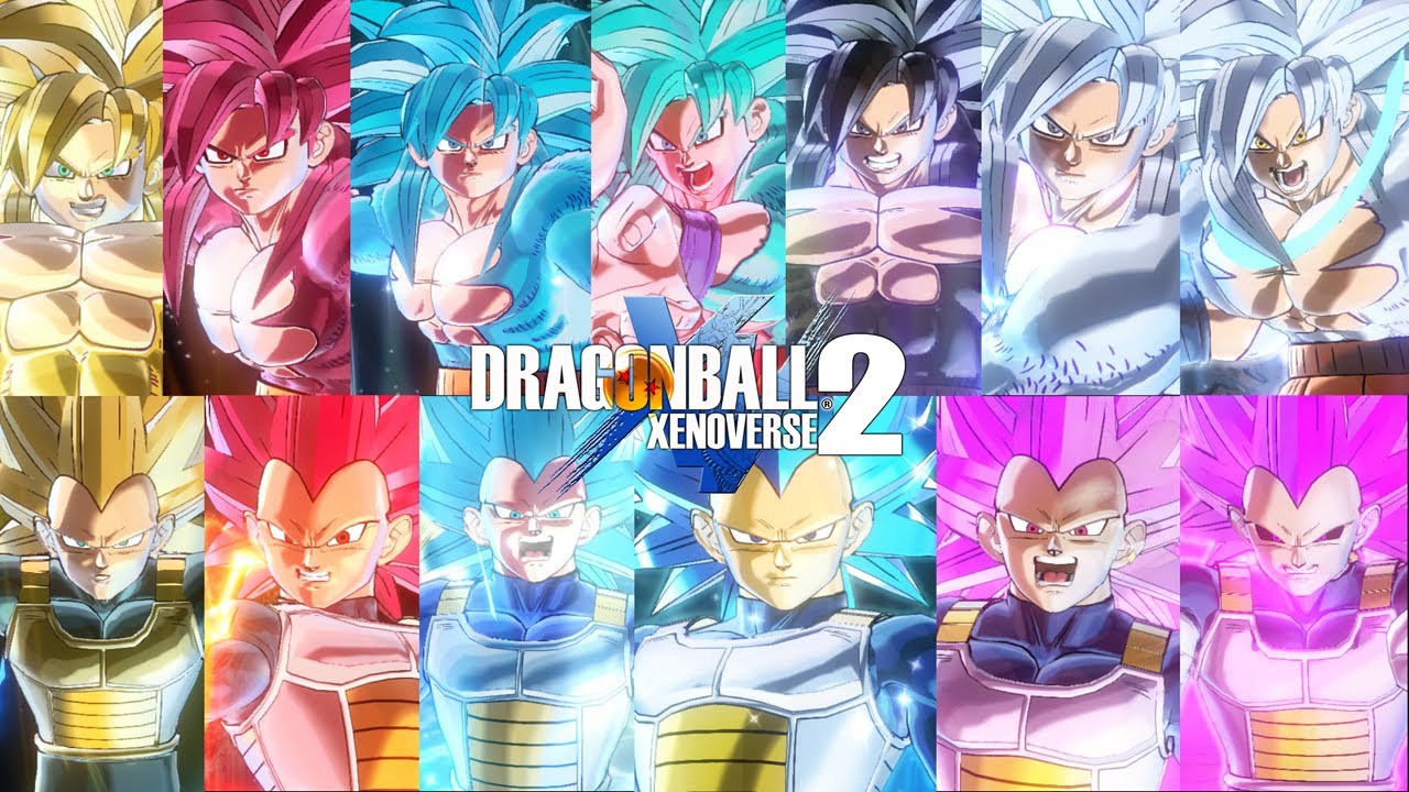 DBXV2 Mods - NEW SS3 Vegeta and SS4 Goku (Daima) Multiple Forms Mod ...