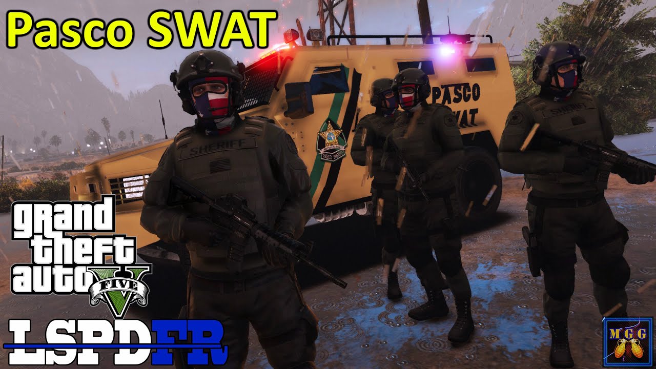 Pasco County SWAT Patrol In The Rain | GTA 5 LSPDFR Episode 504 - YouTube