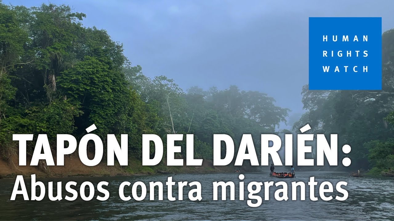 Tapón del Darién: Pone en peligro sus vidas - YouTube