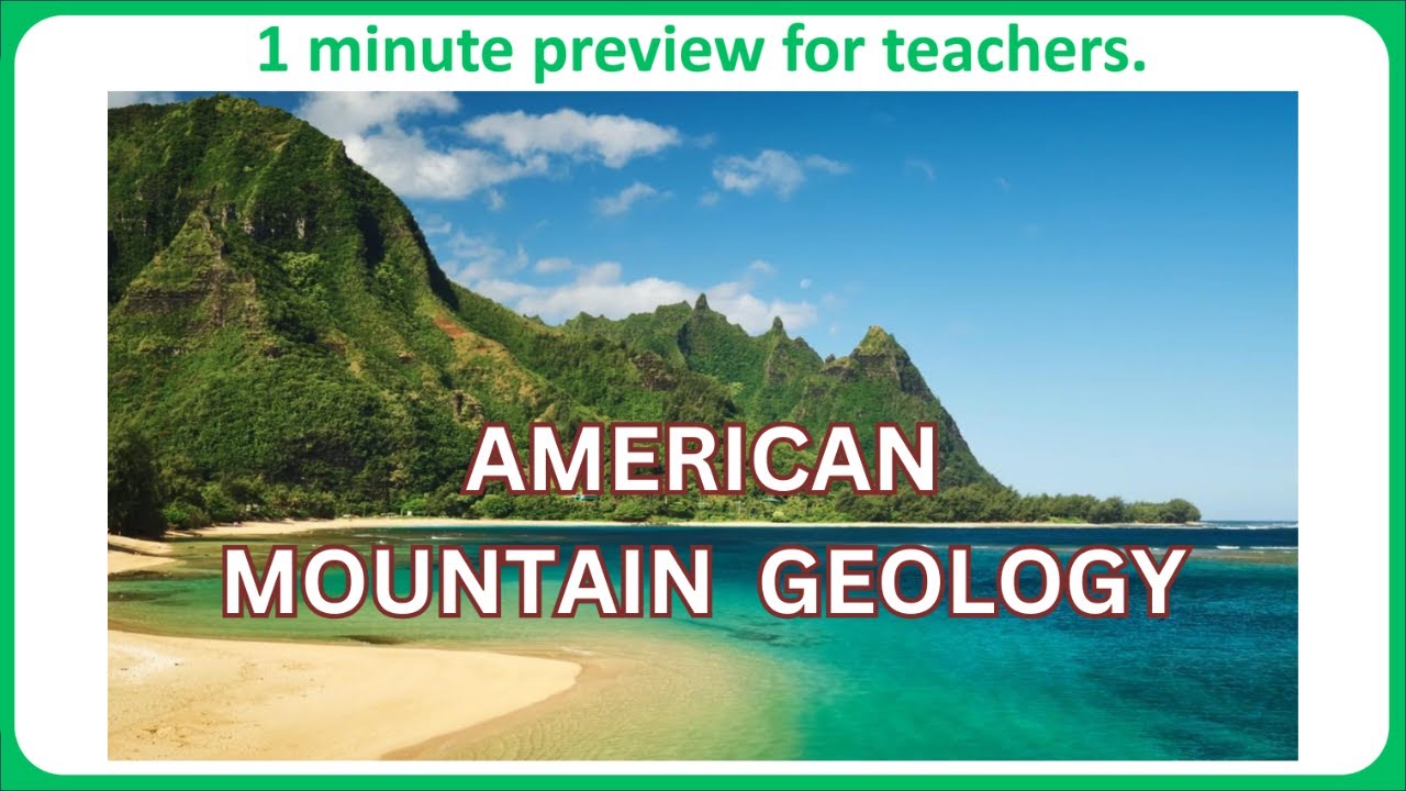 1 minute preview of "American Mountain Geology (orogeny)" educational ...