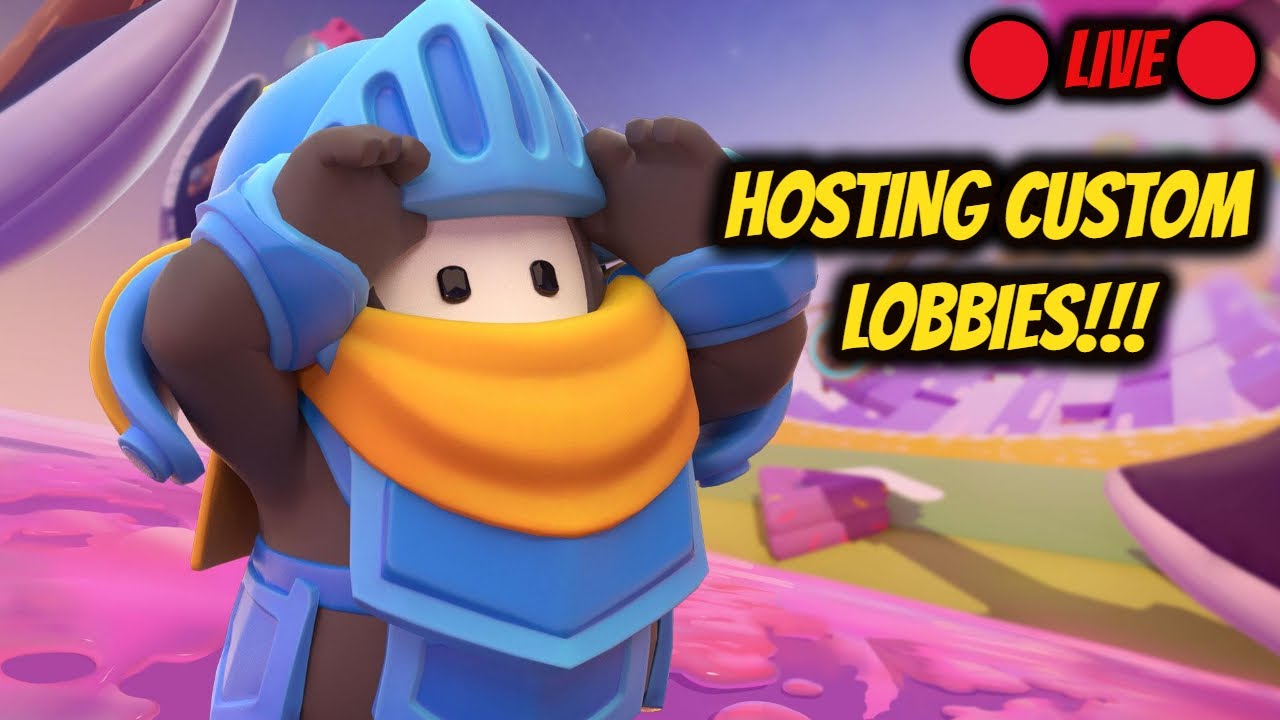 Playing *CUSTOMS* With Viewers!! 🔴*LIVE*🔴 (Fall Guys Ultimate Knockout ...