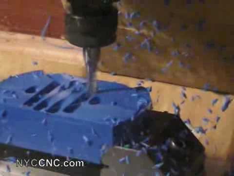 CNC Mill - Milling a delrin sphere with BobCAD CAM V22 - YouTube