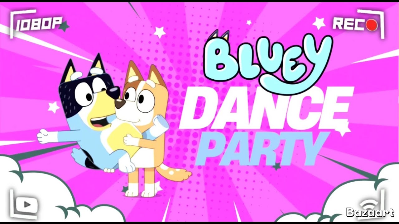 Bluey - Freeze Dance | The Floor is Lava | Brainbreak Party For kids ...