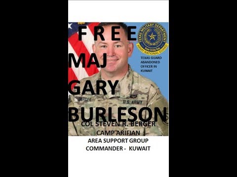 COL STEVEN R. BERGER FREE RESERVIST U S ARMY MAJ GARY BURLESON ...