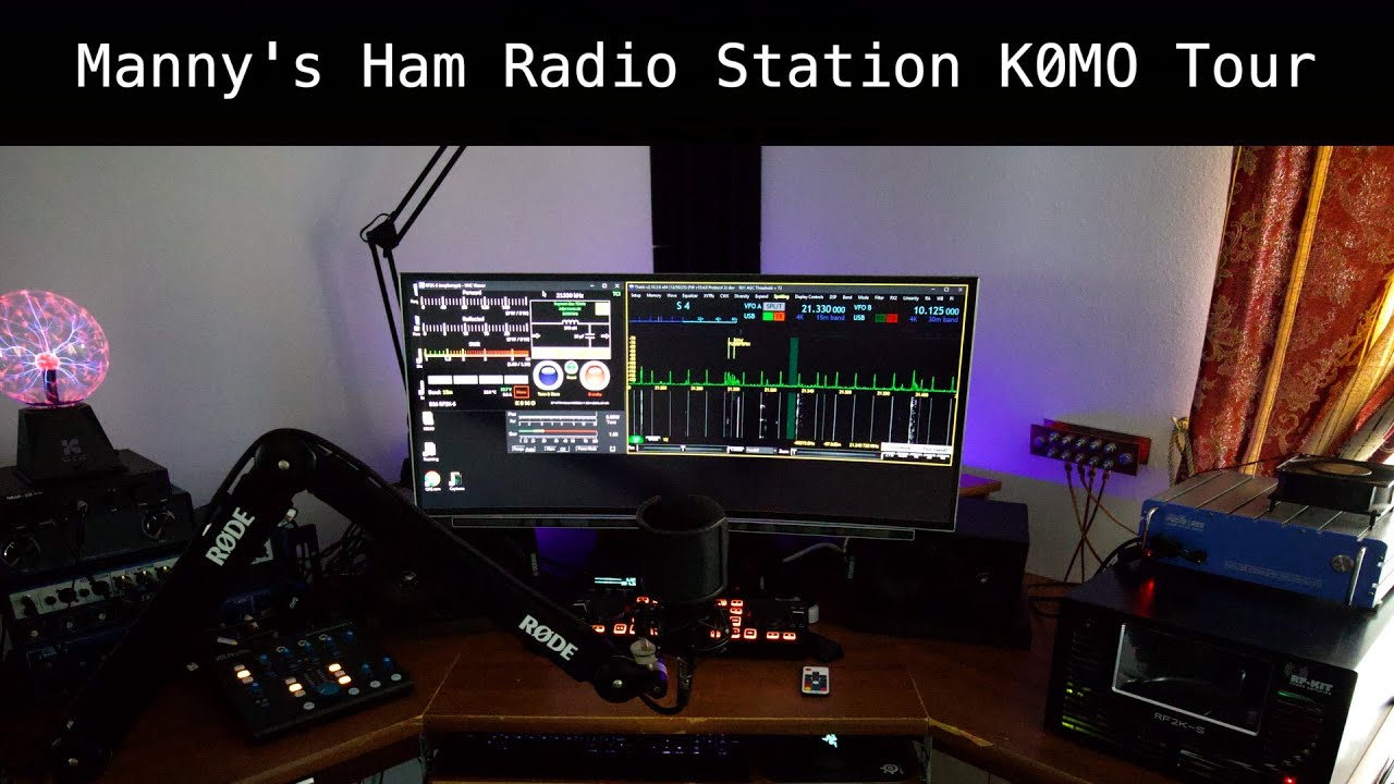 K0MO Radio Station Tour | Anan 100B | RF2K-S Amplifier - YouTube