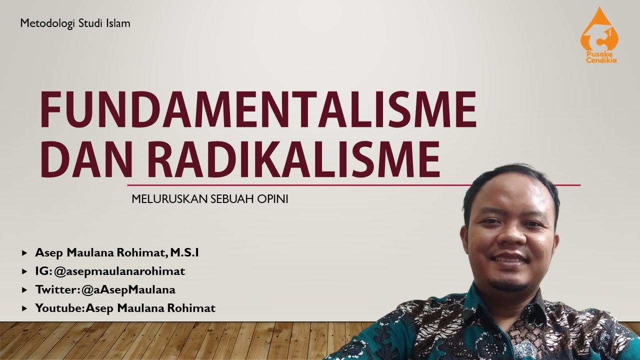 Fundamentalisme vs Radikalisme - YouTube