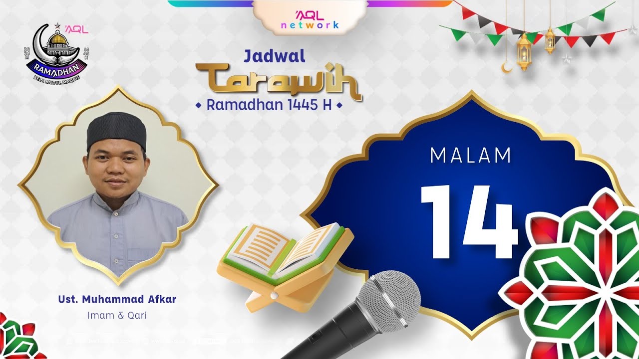 Taraweh Ramadhan 1445 | Malam 14 - YouTube