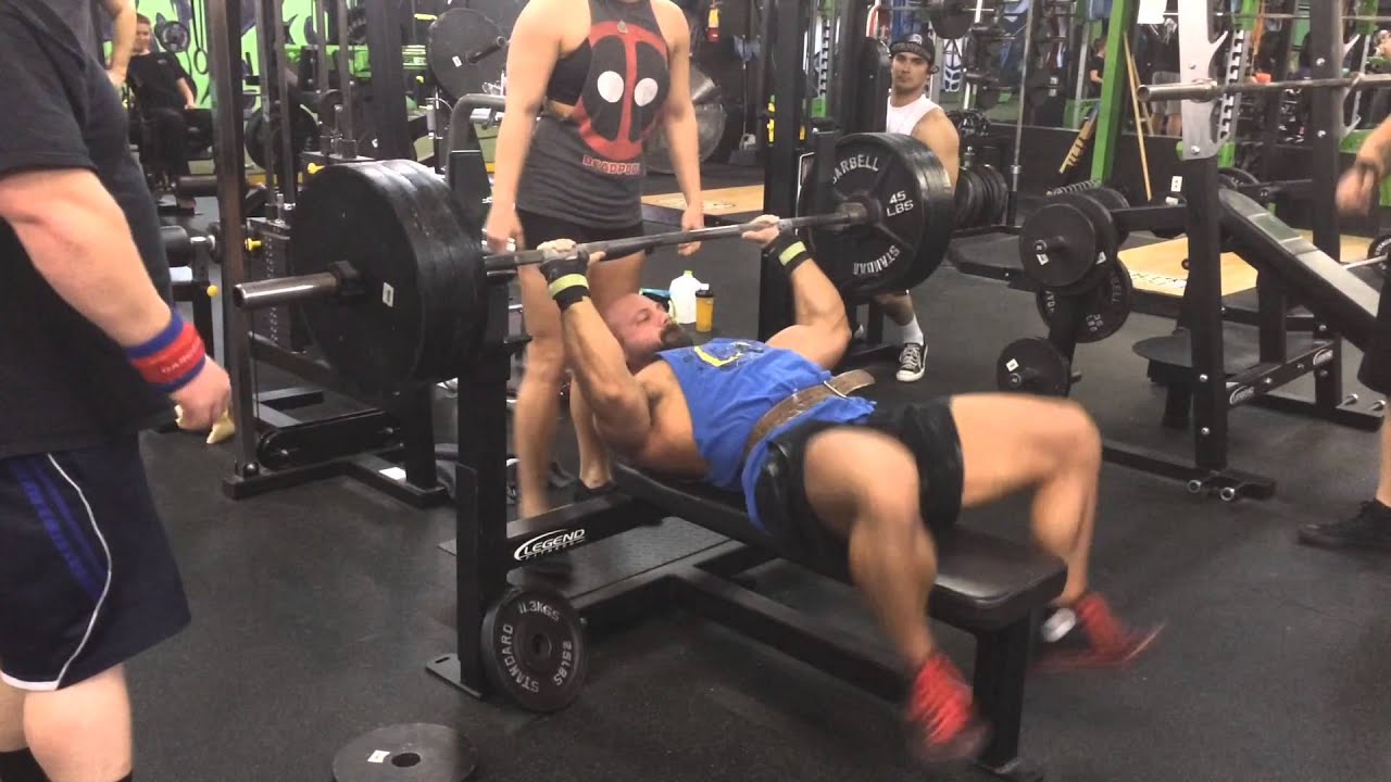 Justin Bethune Bench workout 2/9/15 - YouTube