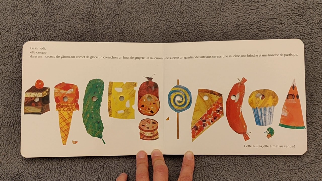 La chenille qui fait des trous - YouTube