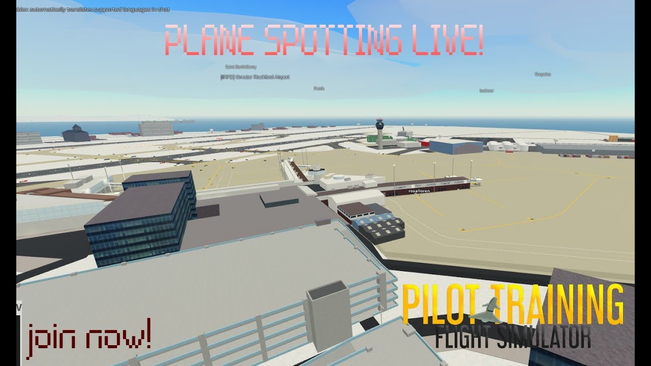 Plane Spotting In PTFS ⏐ LIVE 📢 - YouTube