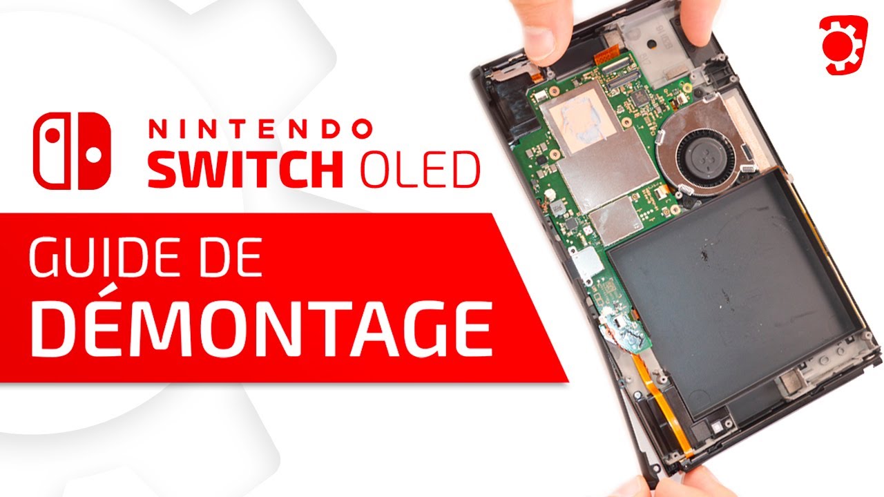 Comment réparer la Nintendo Switch OLED ? Tuto Brico-phone - YouTube