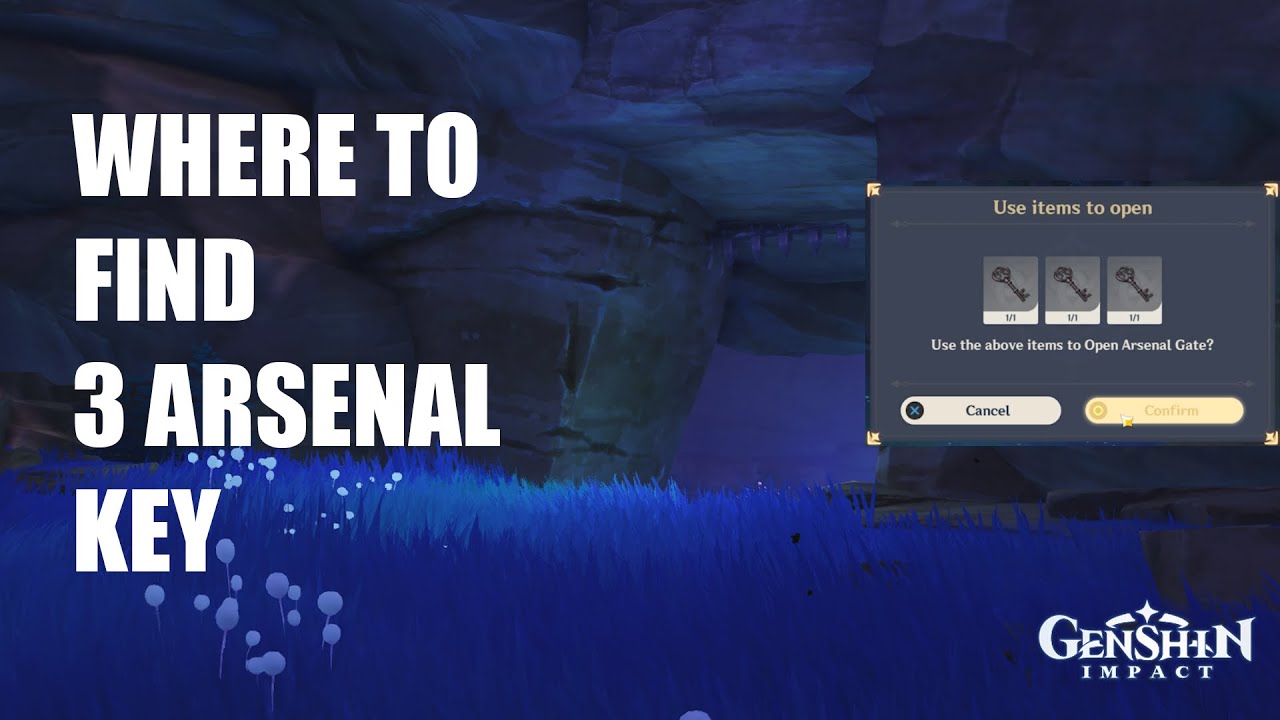 3 Arsenal Key Locations - YouTube