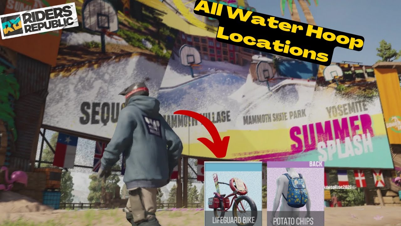 All Water Hoop Locations And How to complete this weeks challenges ...