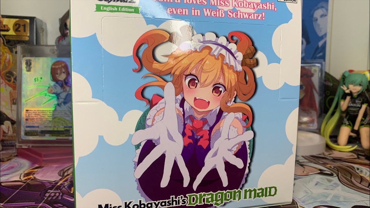 Miss Kobayashi’s Dragon Maid Weiss Schwarz Case Opening - YouTube