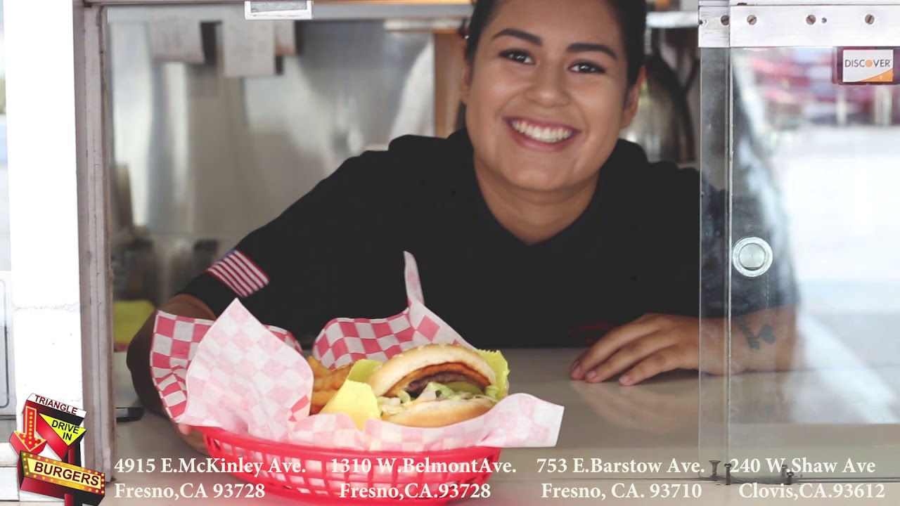 Triangle Drive In Burgers, Sandwiches and More - YouTube