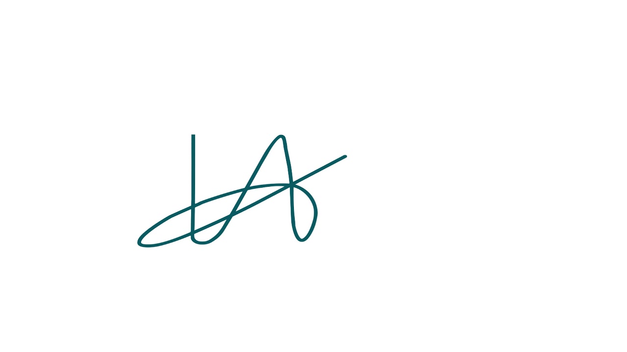 LA signature. Version 1 - YouTube