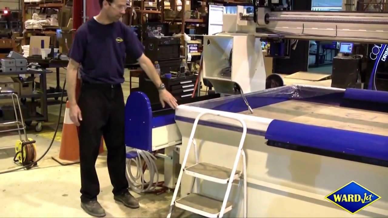 Custom Waterjet Built with Standard Parts - YouTube