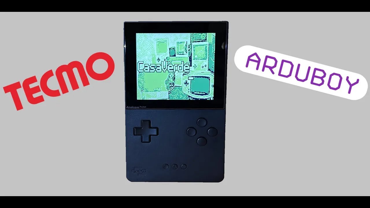 Tecmo & Arduboy Cores on the Analogue Pocket - YouTube