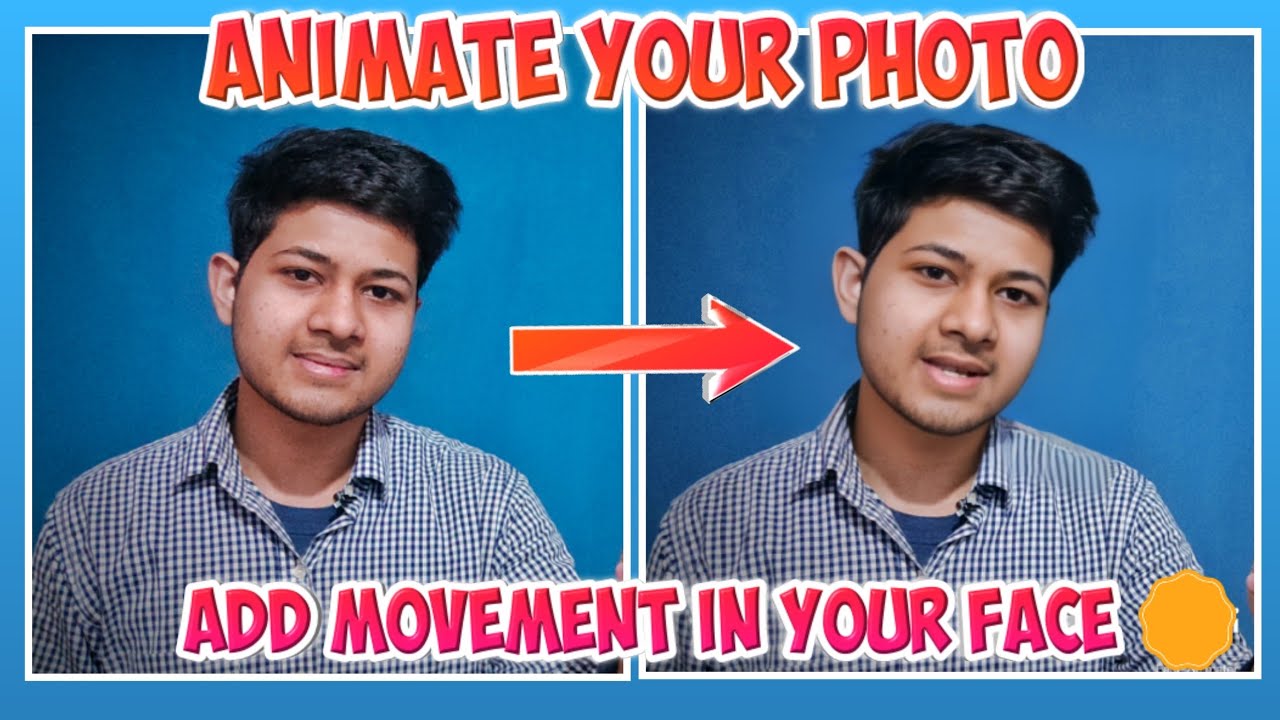 Face Movement In Photo | Animate Your Face from Mobile - YouTube