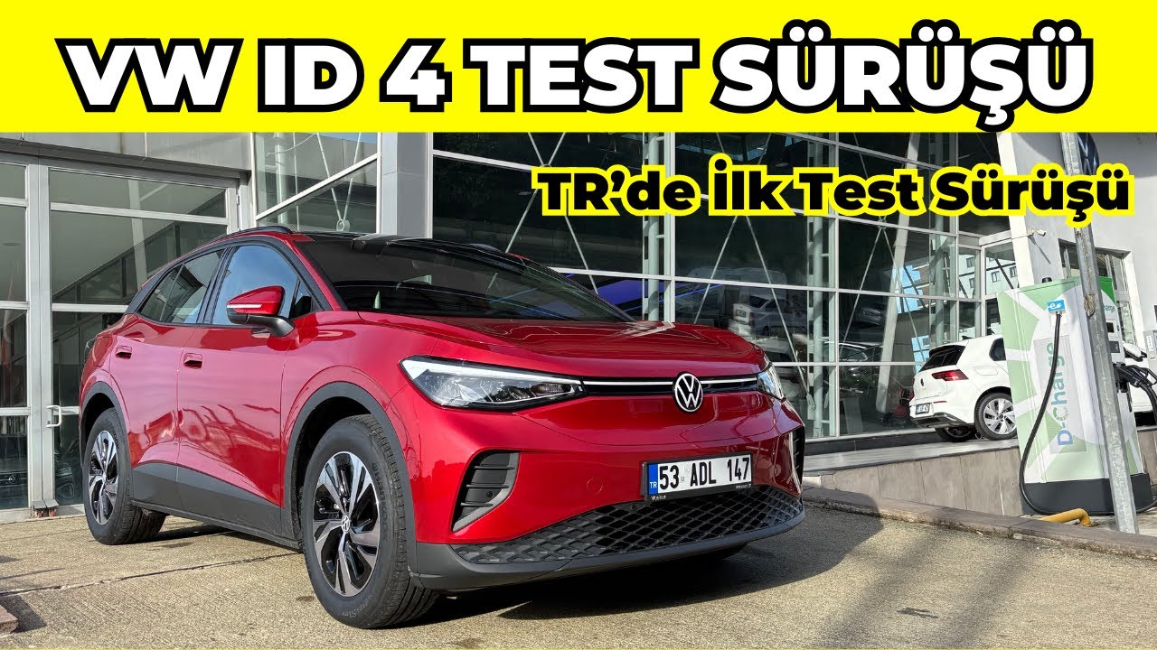TR'DE İLK VW ID 4 PURE TEST SÜRÜŞÜ | @OtoGrafi - YouTube