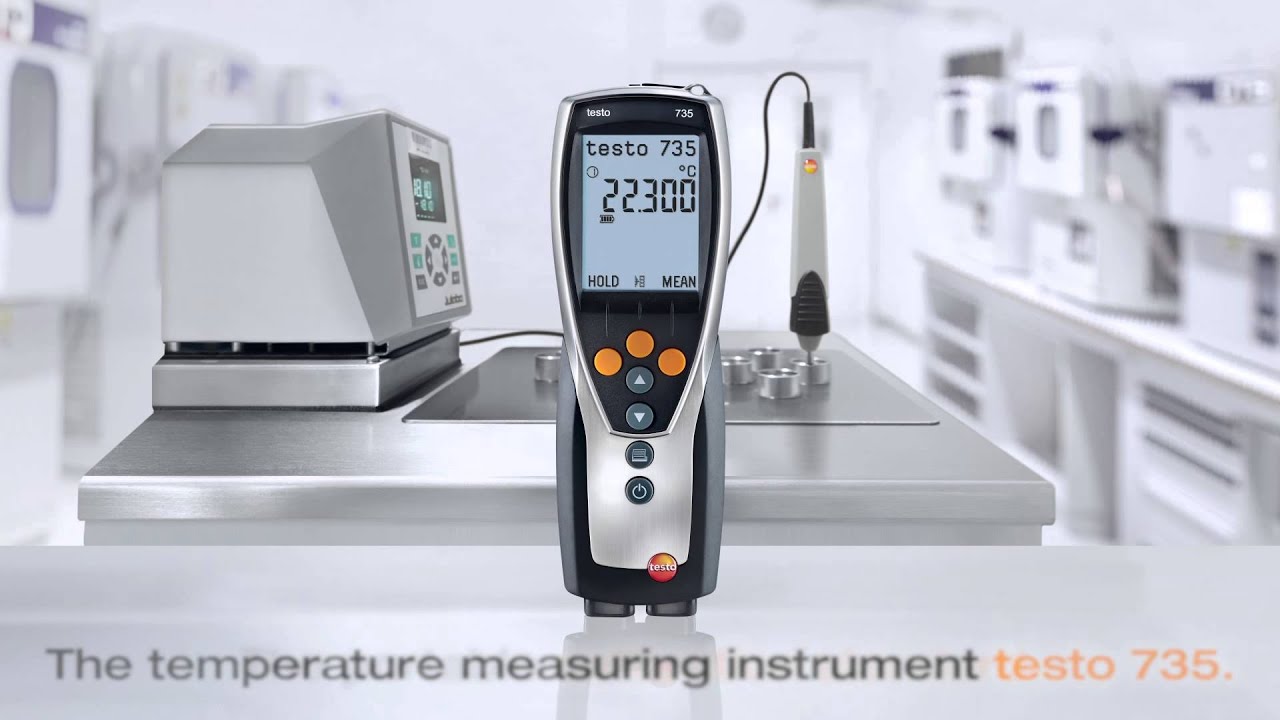 Portable Calibration Standard for Testo 735 - YouTube