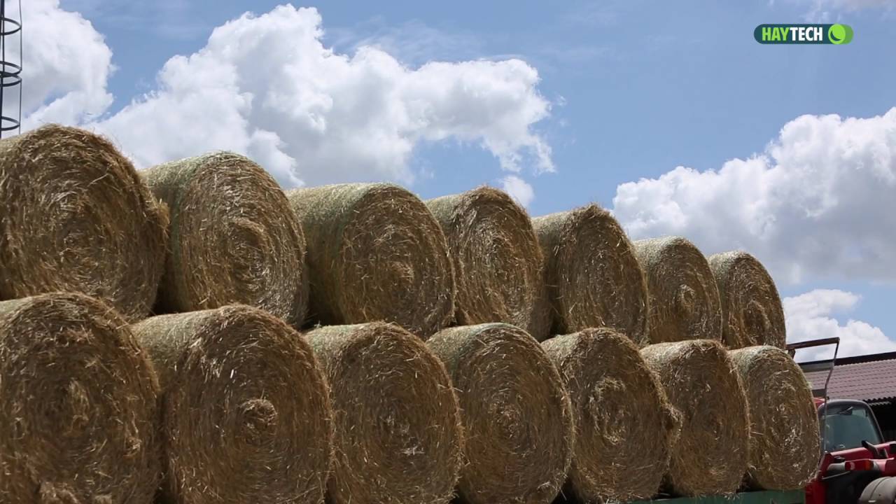 HAYTECH preventing hay fires - YouTube