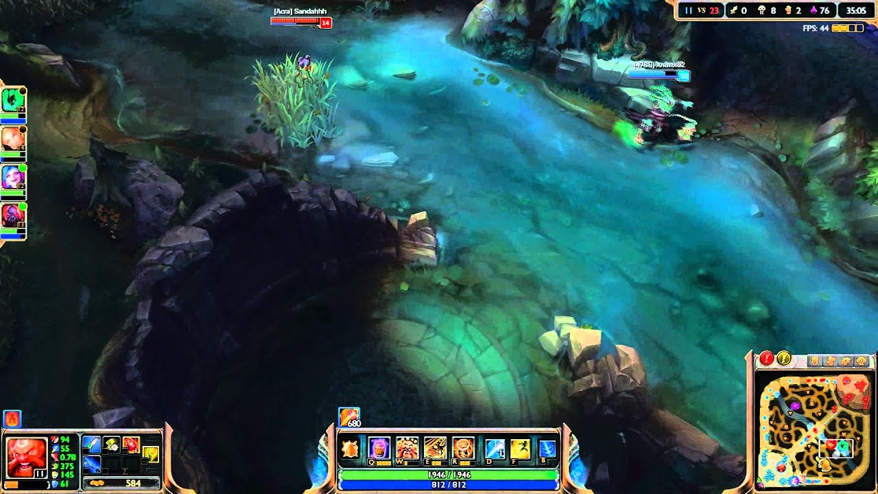 [LOL] Epic Nautilus ultimate escape - YouTube