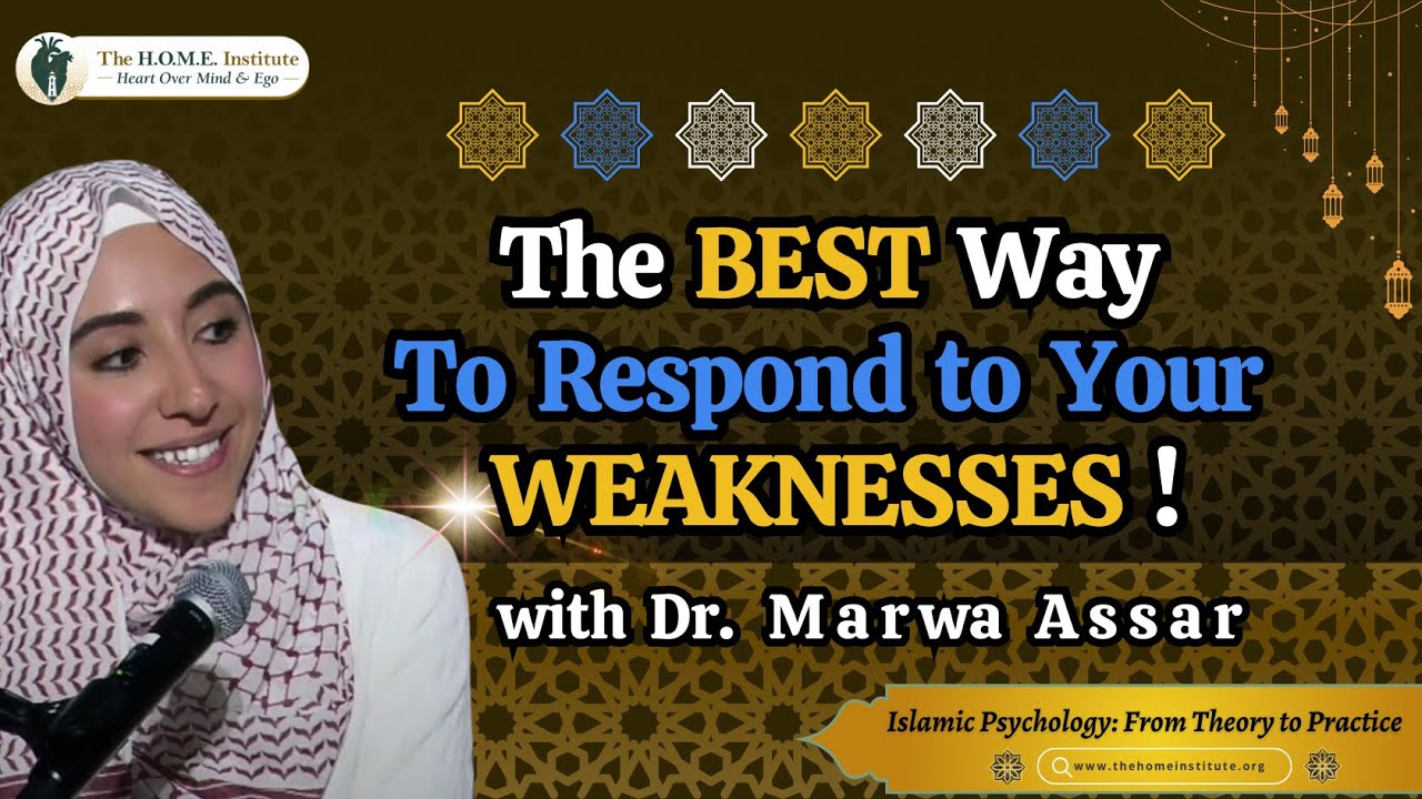 The BEST Way to Respond to Your Weaknesses! | The H.O.M.E. Method | Dr ...
