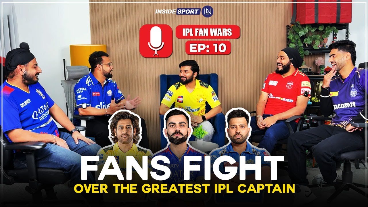 Fans Fight Over The Greatest IPL Captain - YouTube