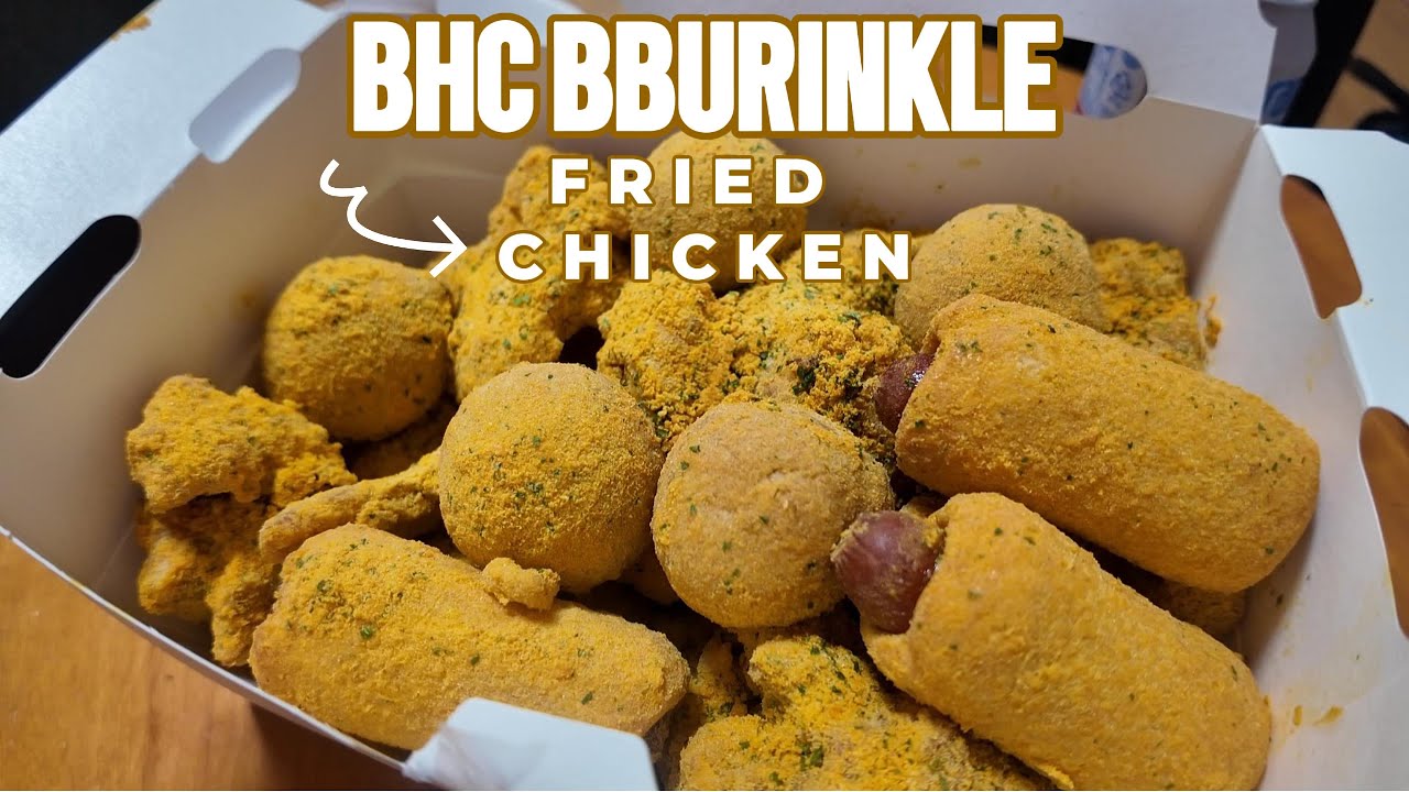 BBURINKLE FRIED CHICKEN | MUKBANG | EATING SHOW | SUBTITLES - YouTube