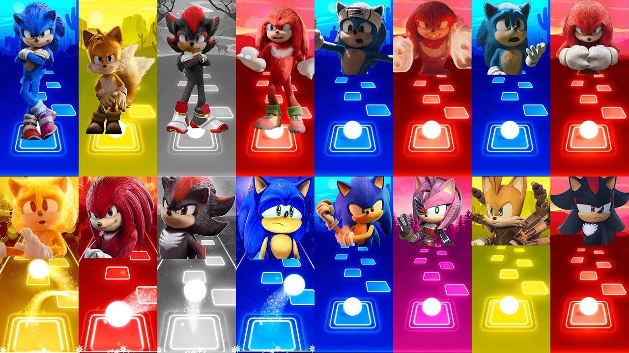 Sonic The Hedgehog🔴 Tails 🔴 Shadow 🔴 Knuckles 🔴 Super Sonic 🔴 Shadow 🔴 ...