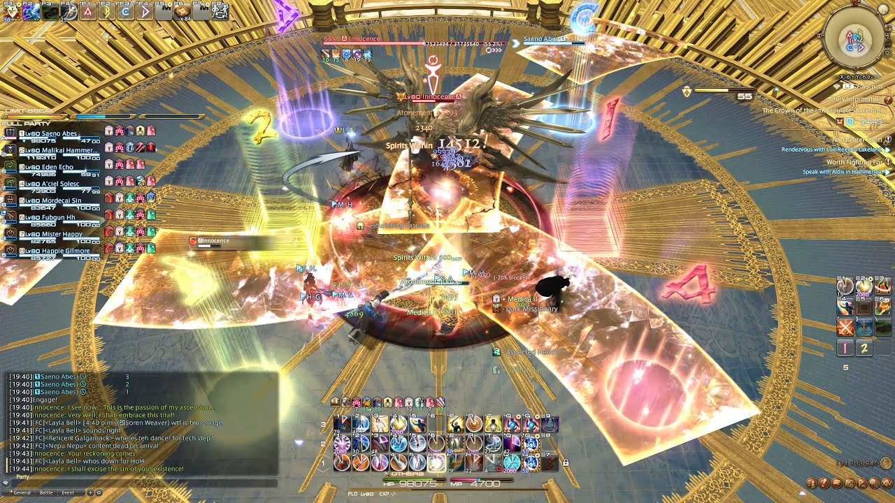 Final Fantasy XIV: Shadowbringers Innocence EX PLD PoV - YouTube