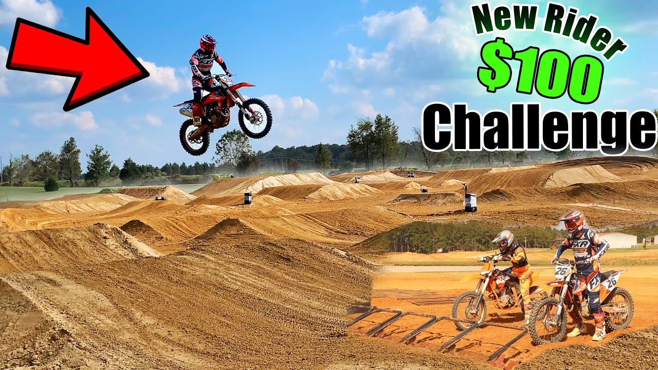 His First Time On Dirtbike Almost GOES WRONG!! Shenanigans at MTF ...