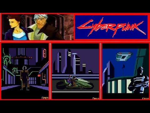 Cyberpunk: The Arasaka’s Plot - java game - Киберпанк на кнопочном мобильном телефоне - YouTube