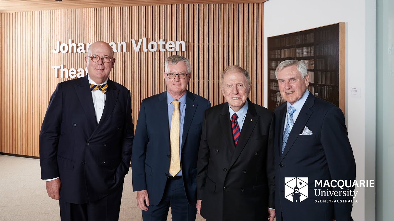 Official Opening of the Michael Kirby Building - YouTube