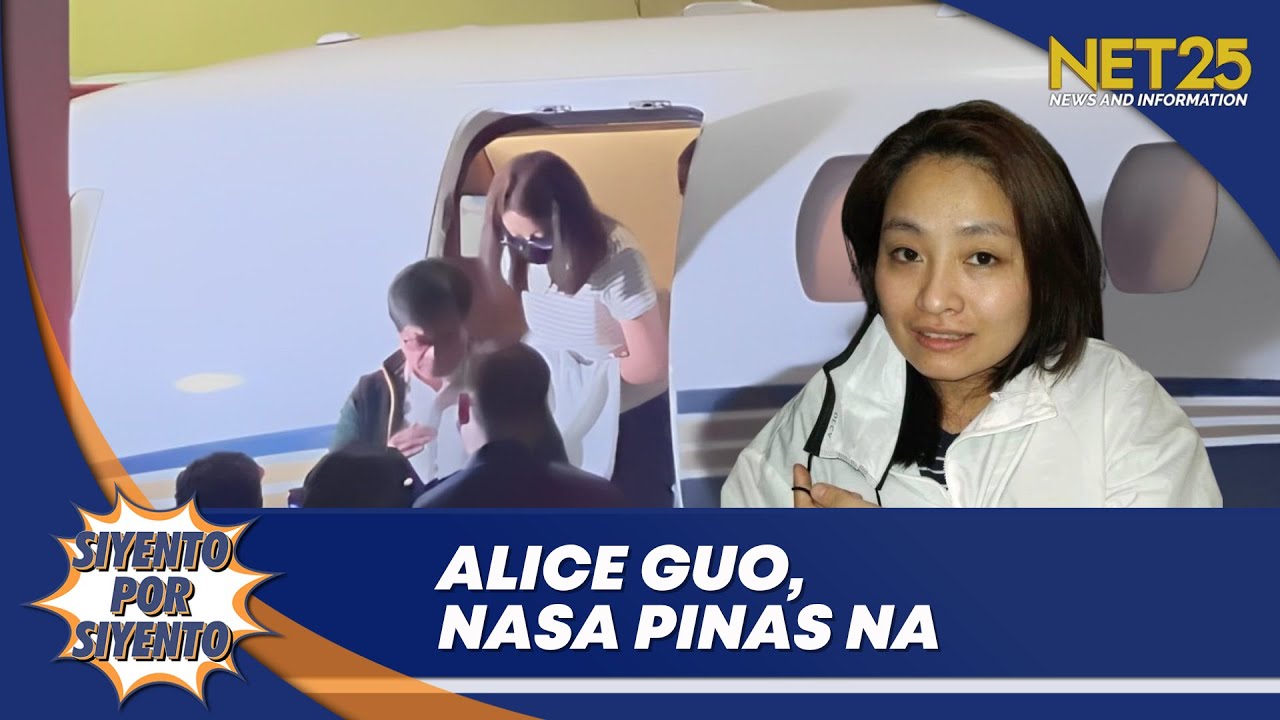 Alice Guo, naiuwi na sa Pilipinas matapos maaresto sa Indonesia ...