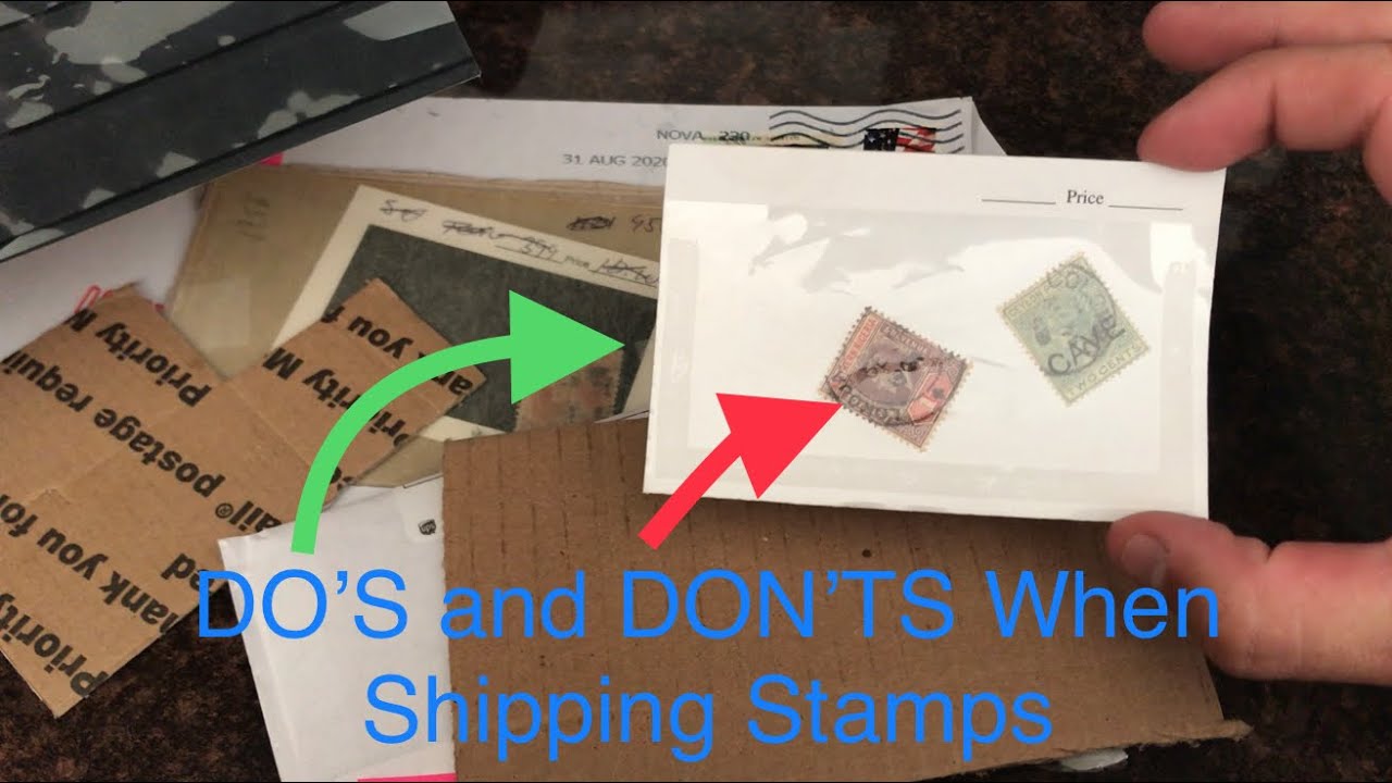 Do’s and Don’ts When Shipping Stamps - YouTube