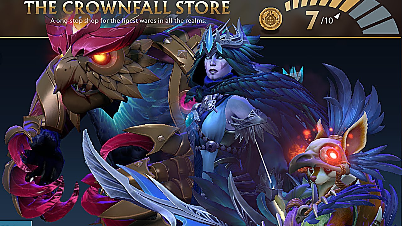 CROWNFALL TREASURE II SNEAK PEEK 2024 #dota2 - YouTube