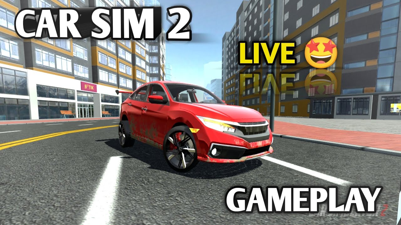 Car sim 2 Live Stream 😍 - YouTube