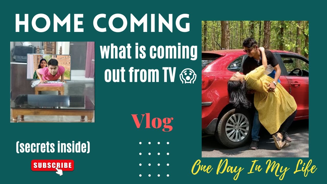 What is coming out from tv 😱 ? VFX effects.. Home coming romantic vlog ...