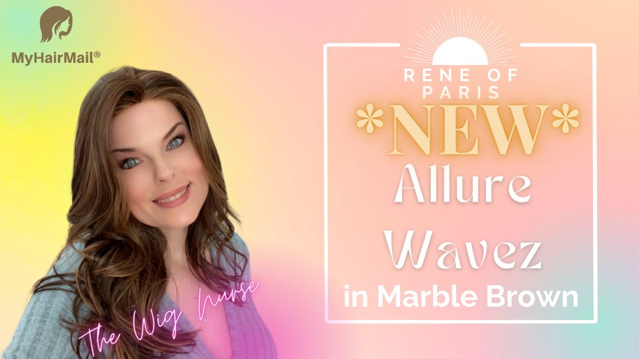 🤩NEW🤩 Allure Wavez by Rene of Paris' Muse Collection in Marble Brown ...