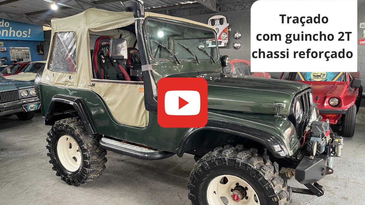 Jeep Willys bom para brincar - YouTube