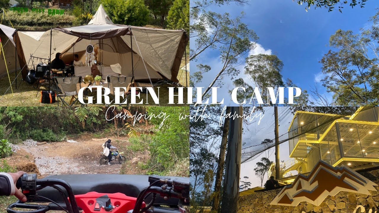 Camping sambil naik ATV & alam yg tersembunyi! Green hill camp ...