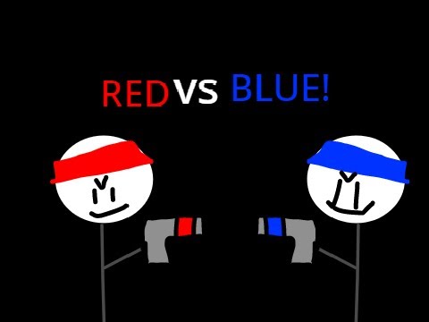 Roblox RED VS BLUE. - YouTube