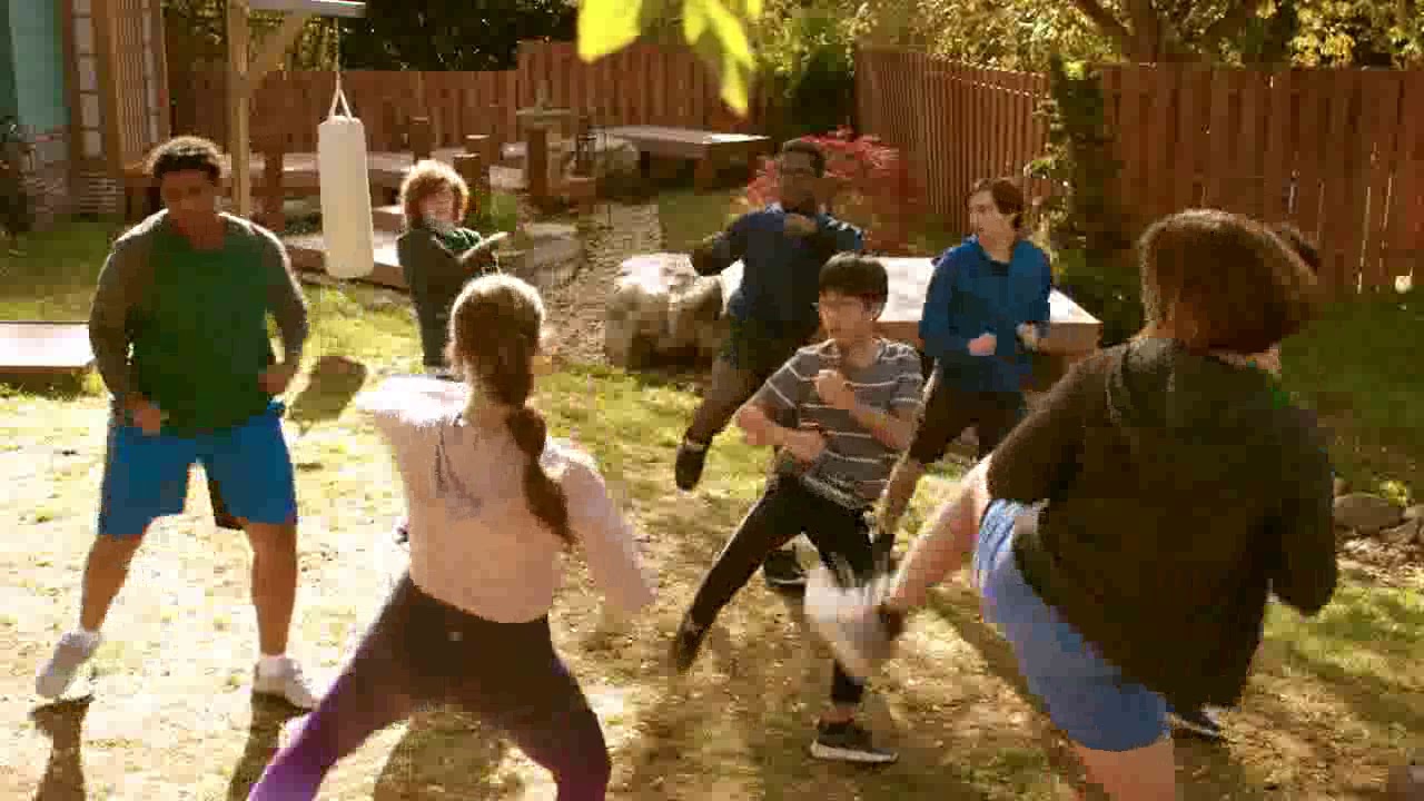 Sam vs Tory Serious Fight n Training Cobra Kai - YouTube