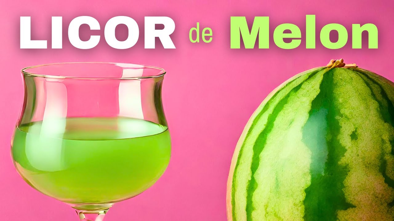 Como hacer licor de melon + INGREDIENTES SECRETOS🤫 - YouTube