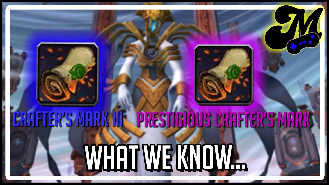 Crafters Mark's in Patch 9.1 - What we know | Shadowlands Goldmaking ...