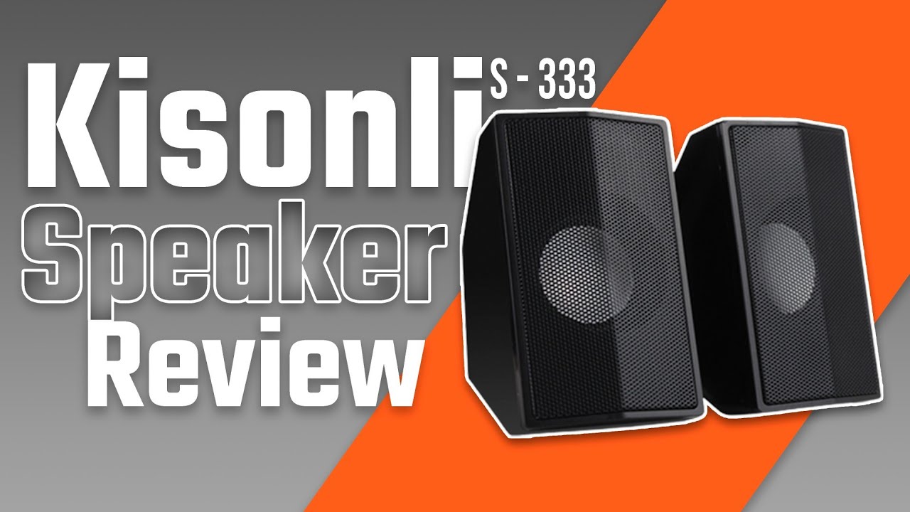 Kisonly S333 Multimedia Speaker - Review & Unboxing (Sinhala) - YouTube