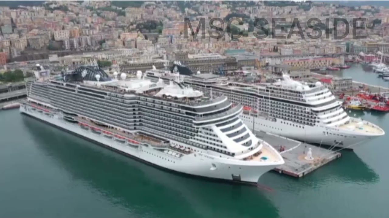 THE FIRST MSC CRUISES SET SAIL FROM GENEVA AFTER PANDEMIC MSC SEASIDE ...