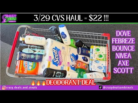 3/29 CVS HAUL (HUGE SAVINGS THIS WEEK) SURPRISE CRT’S!! Dove, Nivea, P&G & MORE! 3/29 CVS Couponing